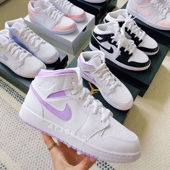 Jordan | Shoes | Custompainted Airjordan Mid | Poshmark